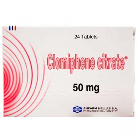 Clomid (Clomiphene citrate) 24 x 50mg tablets